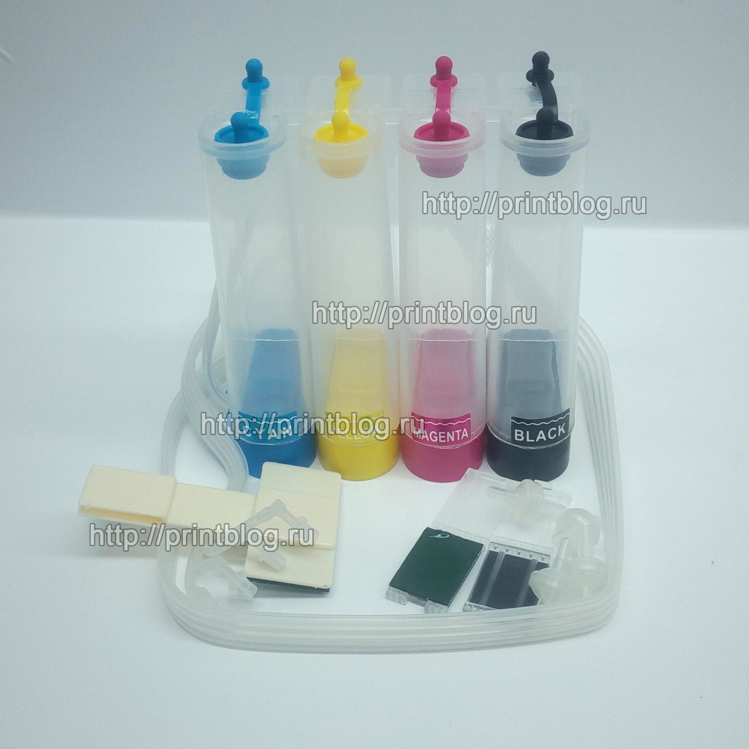 Установка СНПЧ на Canon Pixma MG2440, MG2540, MG2940, E404